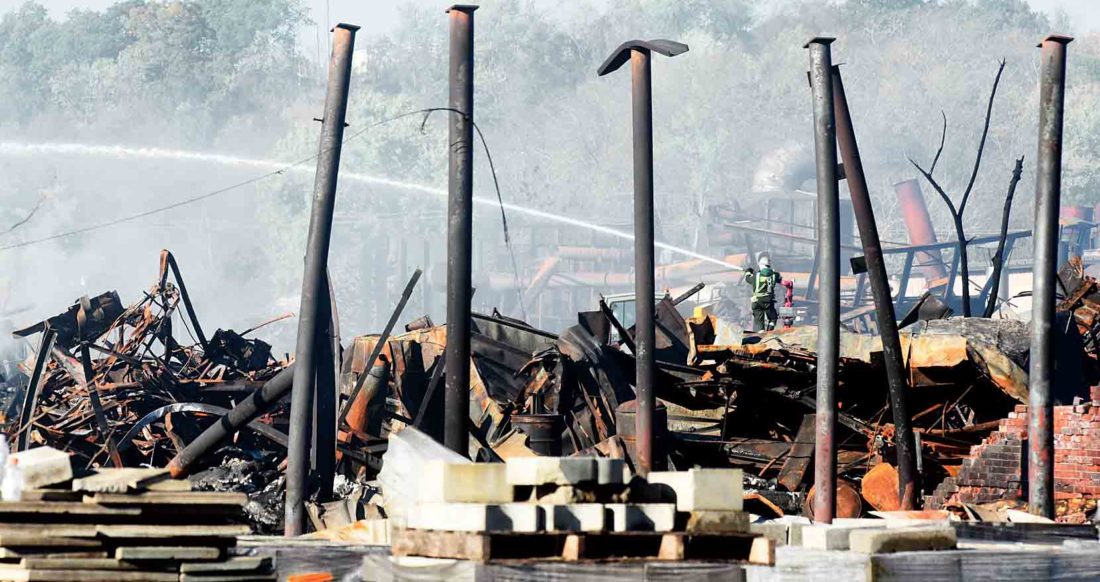 Incident commander: IEI Plastics fire nearly extinguished | News ...